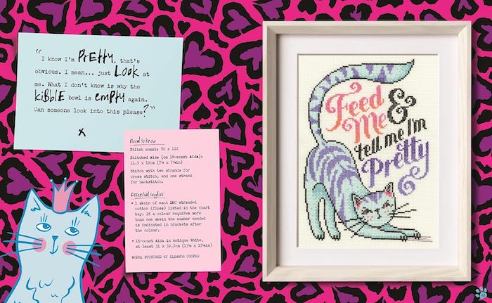 Cross Stitch with Cattitude - Emma Congdon – Cross & Woods | Crafting ...
