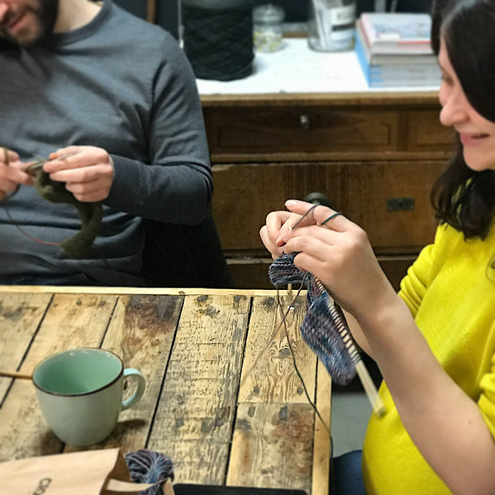 Learn to Knit Workshop – Cross & Woods | Crafting Parlour