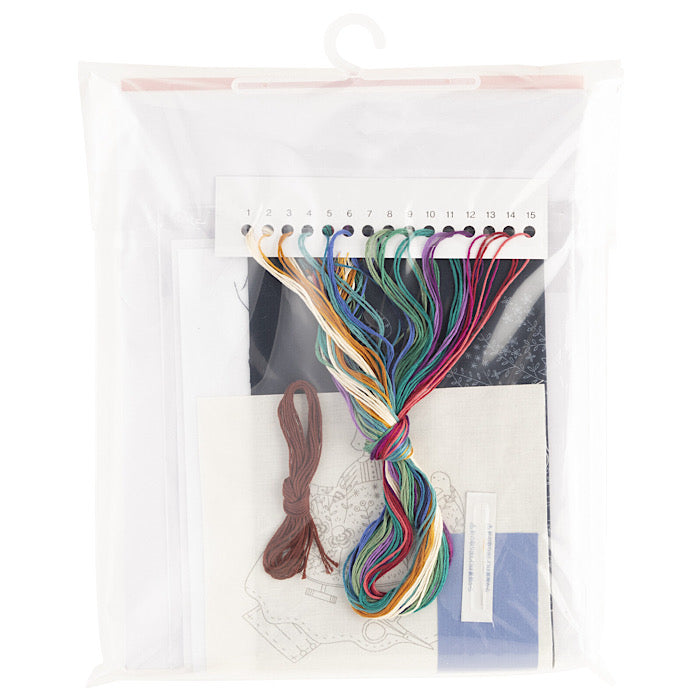 ‘Story of Flowers & Me’ Large Frame Embroidery Kit - LECIEN COSMO ...