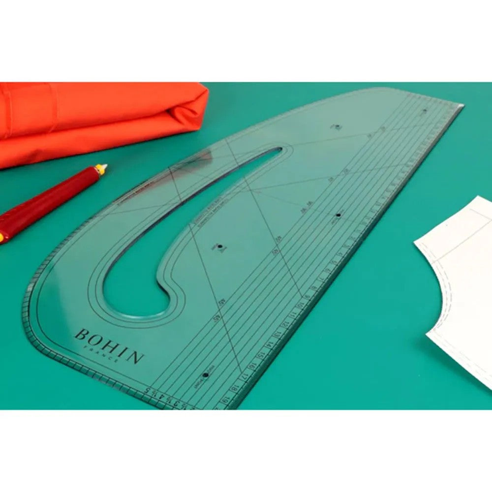 All-in-one ruler and pattern maker - Bohin – Cross & Woods | Crafting ...