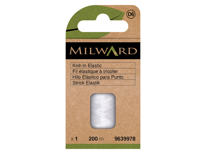 Knit-In Elastic - Milward – Cross & Woods | Crafting Parlour